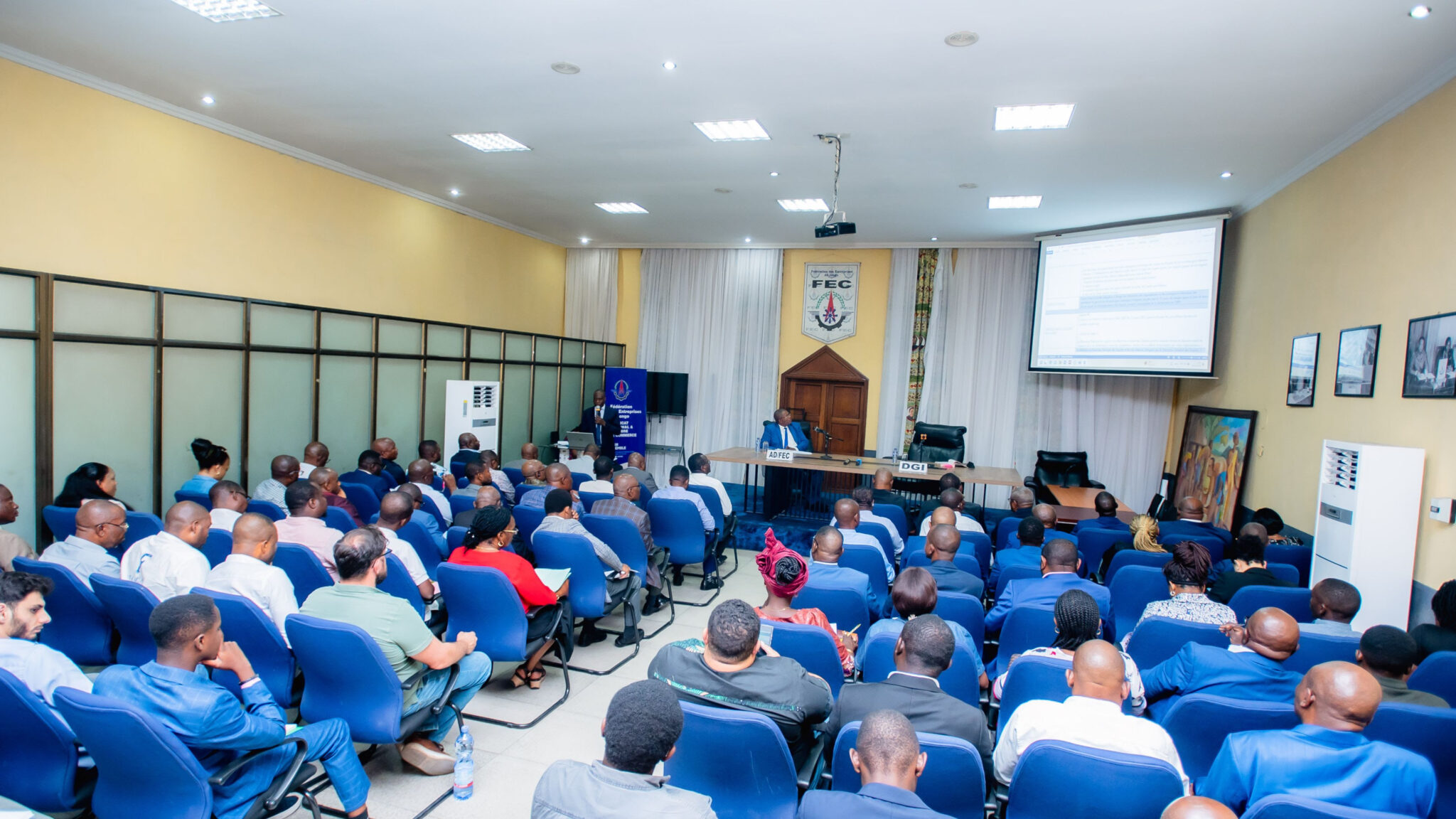 Site institutionnel de la Fédération des Entreprises du Congo - FEC RDC